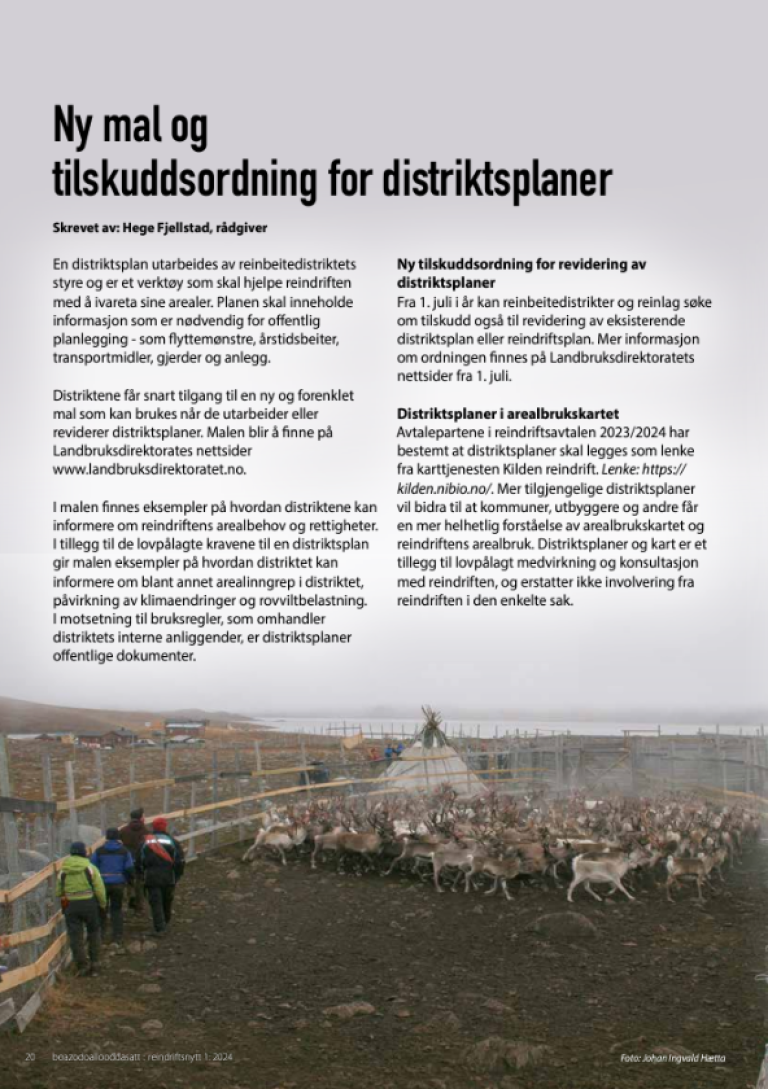 Distriktsplaner - Landbruksdirektoratet